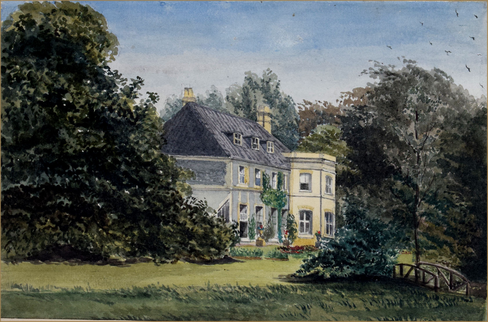 The Old Rectory, Euston, Suffolk, 1865 COUNTRY SQUIRE MAGAZINE